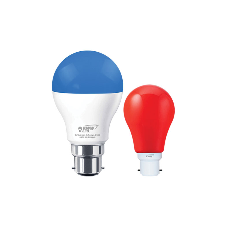 LED COLOURED BULB - KWW Electricals